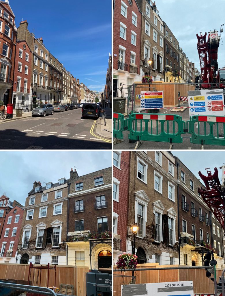 Queen Anne Street collapse - Maclaren & Partners